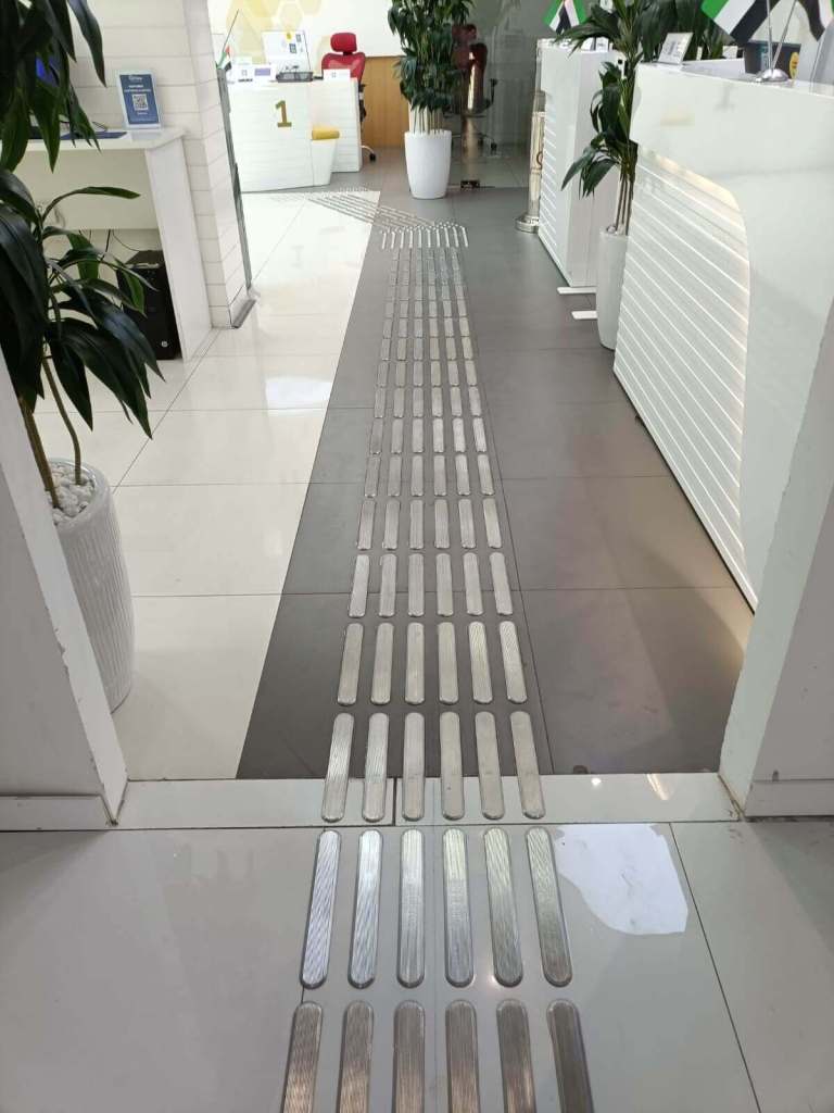Stainless Steel Tactile Guiding Strips